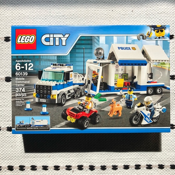 Lego | Toys | Lego City Police Mobile Command Center Truck 639 Nib ...